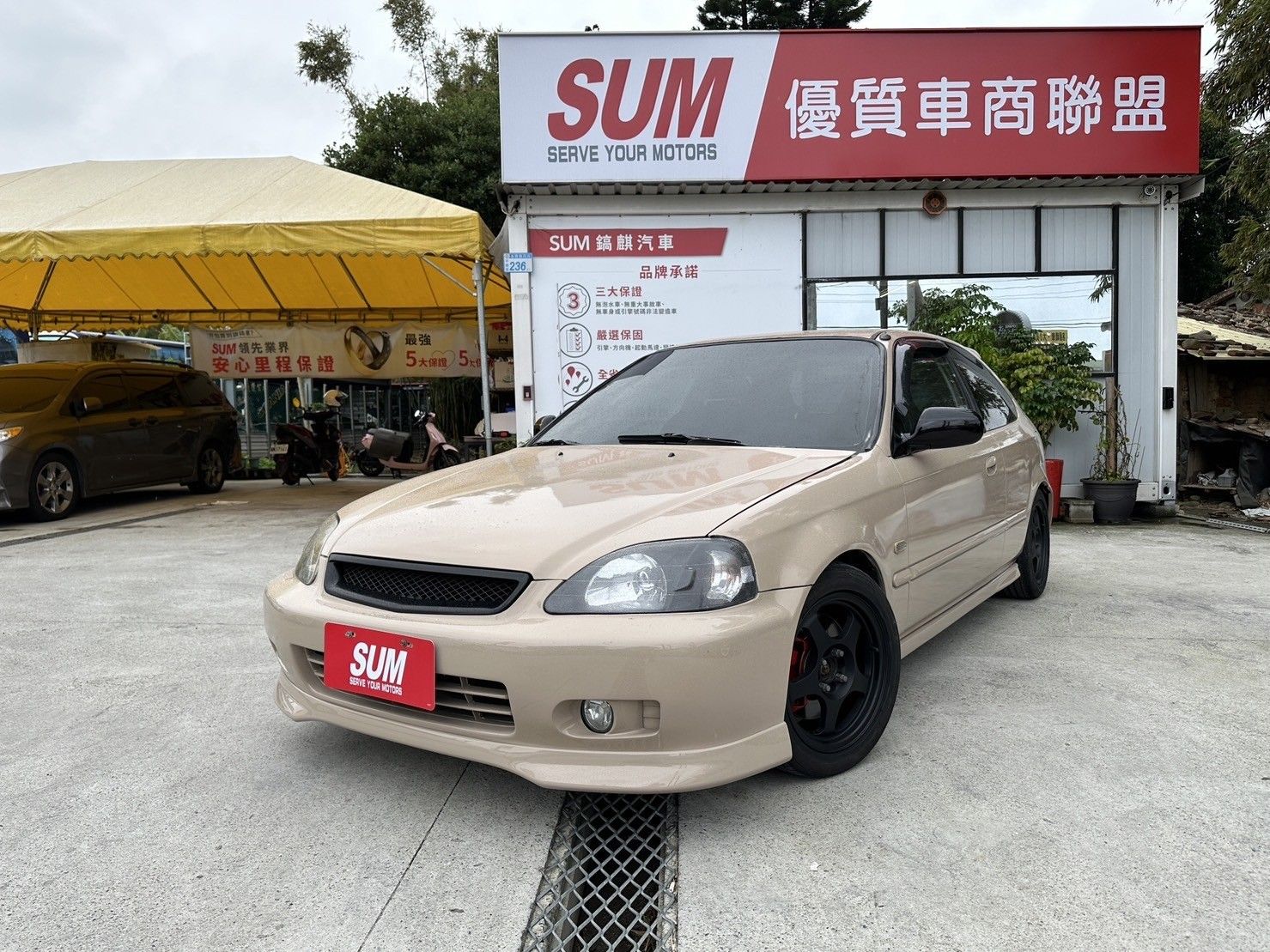 Honda Civic K8 2000年二手車 16.8萬 桃園市-吖Wie優質車庫 | 8891汽車