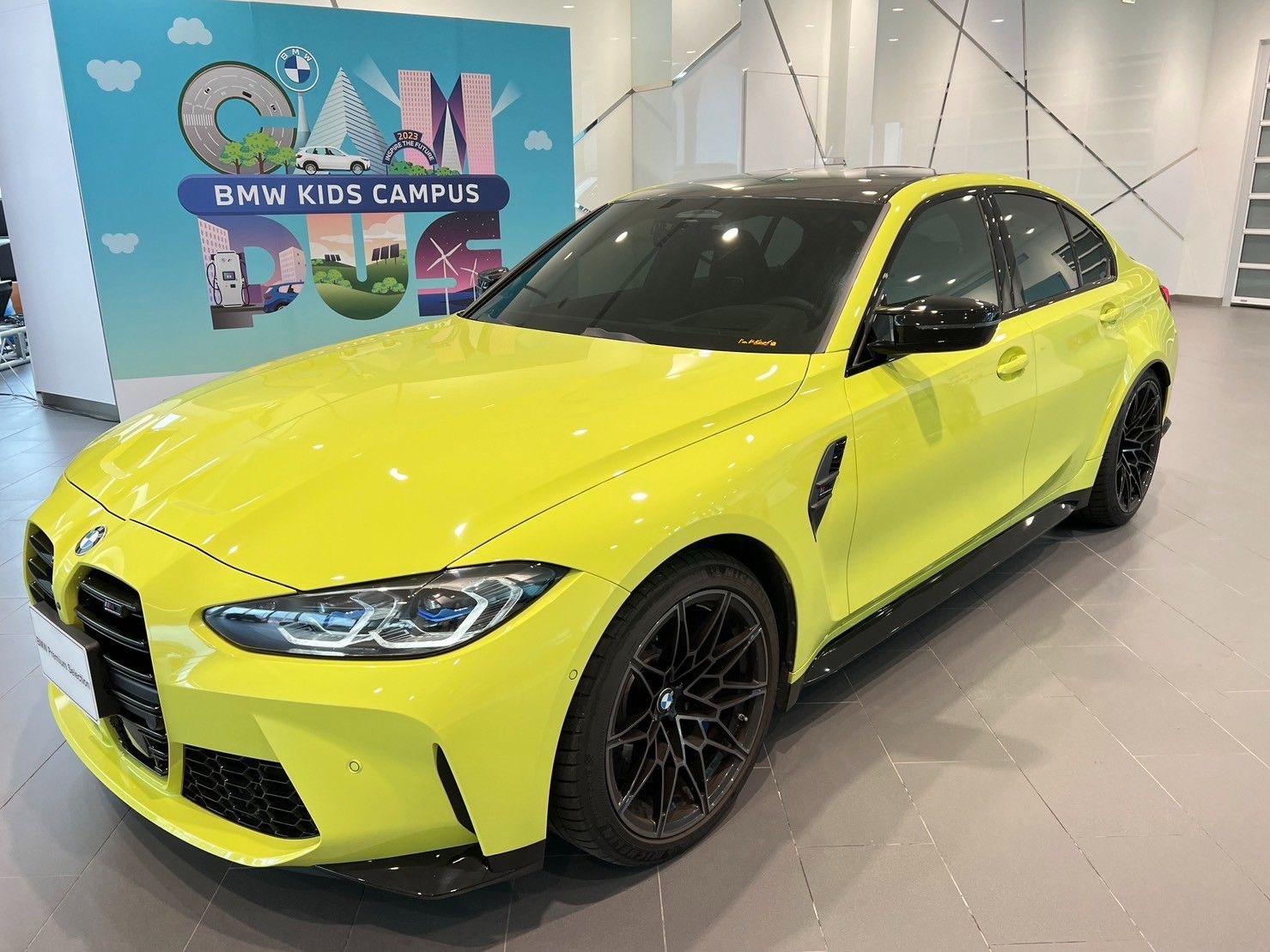 BMW BPS 認證中古車 M3 Competition 螢黃色【中古車(二手車)價格/圖片/配備/說明】 | 8891汽車
