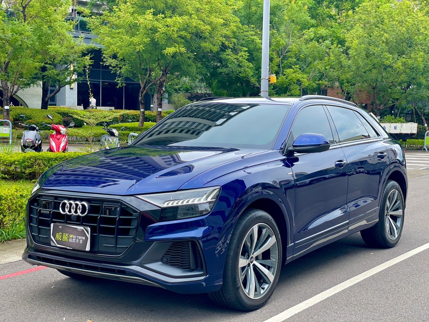 正2021年Q8 55TFSI QUATTROS-LINE新車保固2024/5月【中古車(二手車)價格/圖片/配備/說明】 | 8891汽車