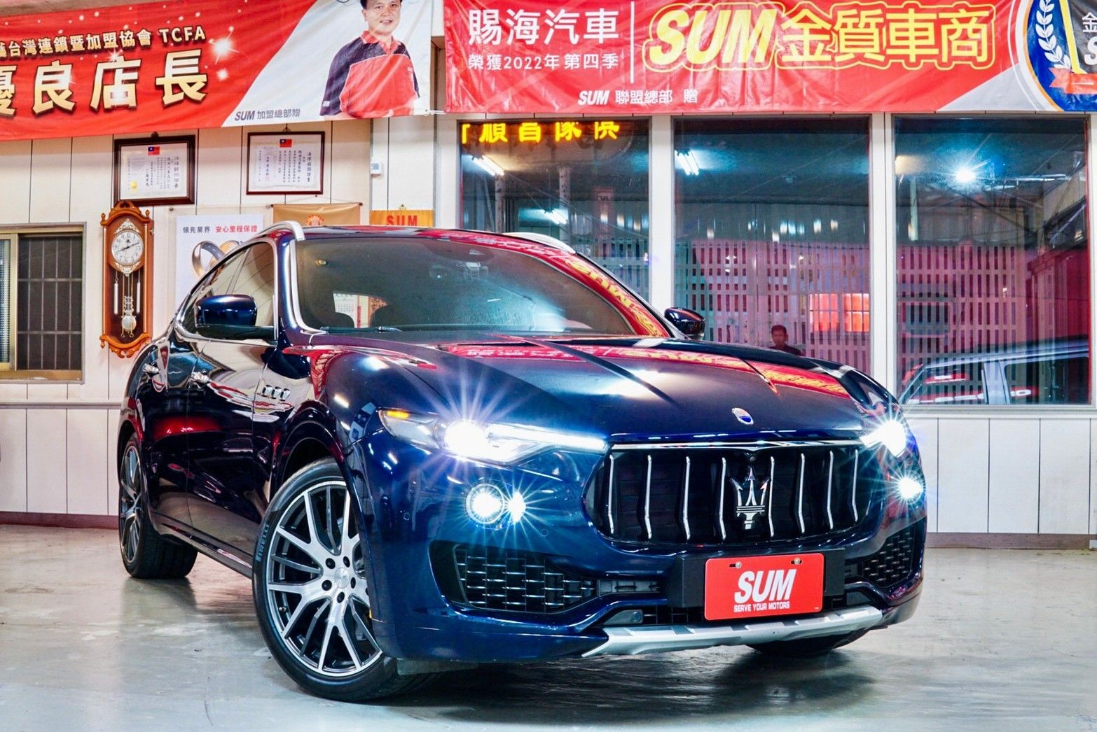 Maserati Levante S 2018年二手車 185.8萬 台中市-SUM賜海汽車 | 8891汽車