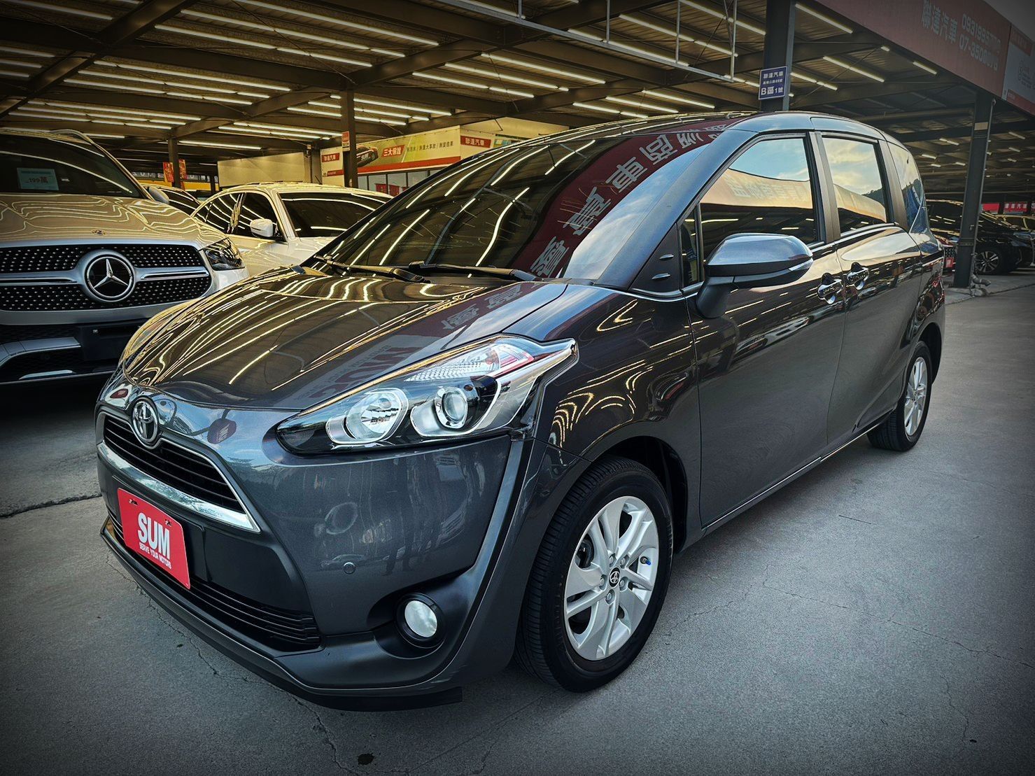 Toyota Sienta 2017年二手車 38.8萬 高雄市-聯達汽車商行 | 8891汽車