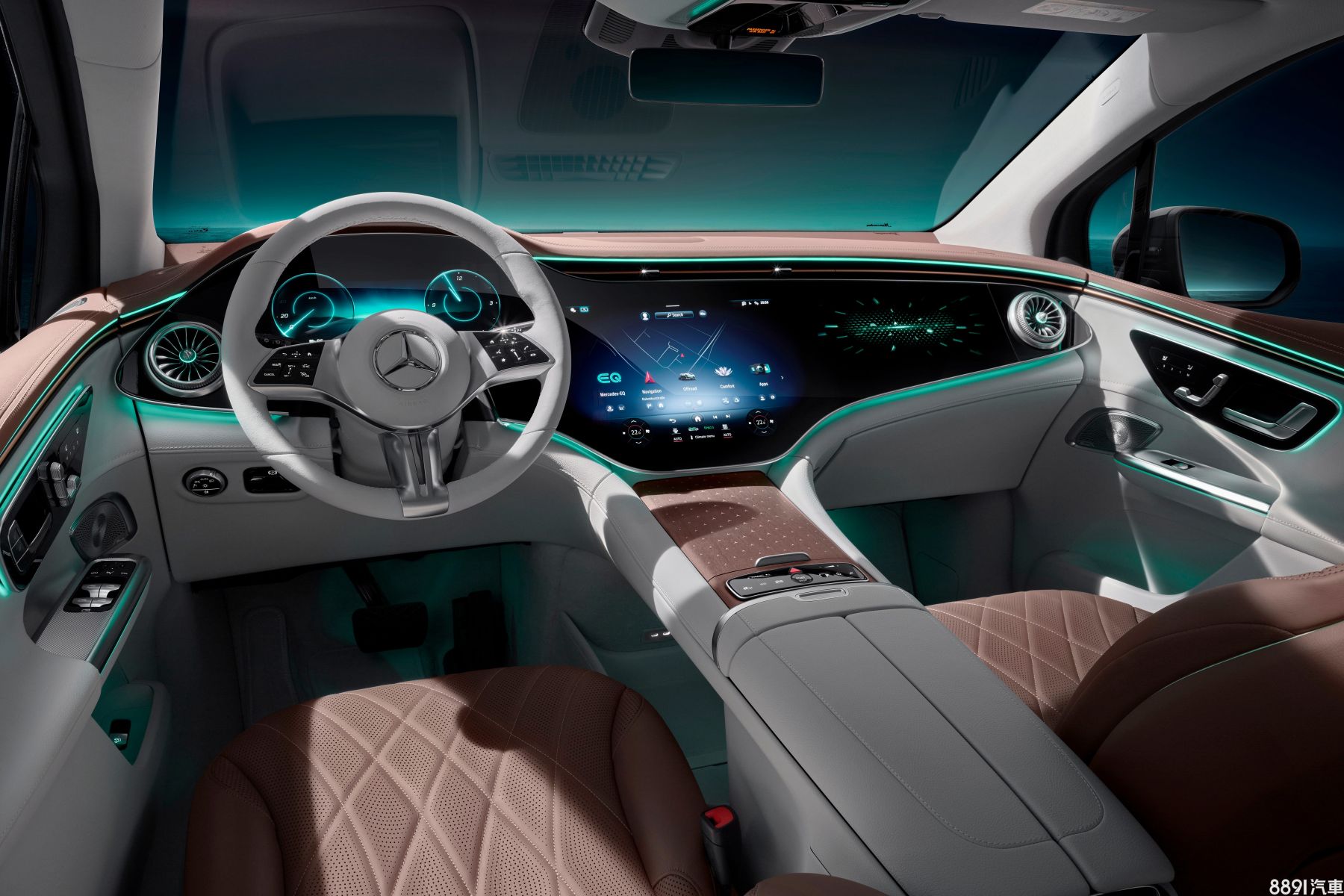 賓士EQE SUV正式發表！台灣預告明年導入-8891汽車