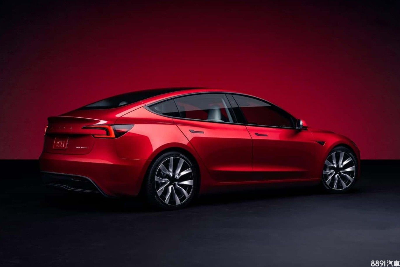 小改款特斯拉Model 3發表！最大續航力提升至678km | 8891新車