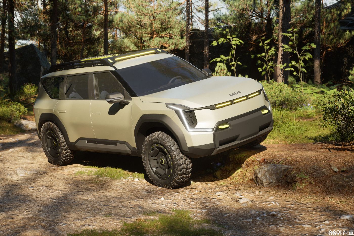 【2024 SEMA展】Kia電動車也走越野風！跨界版EV9、PV5發表 | 8891新車