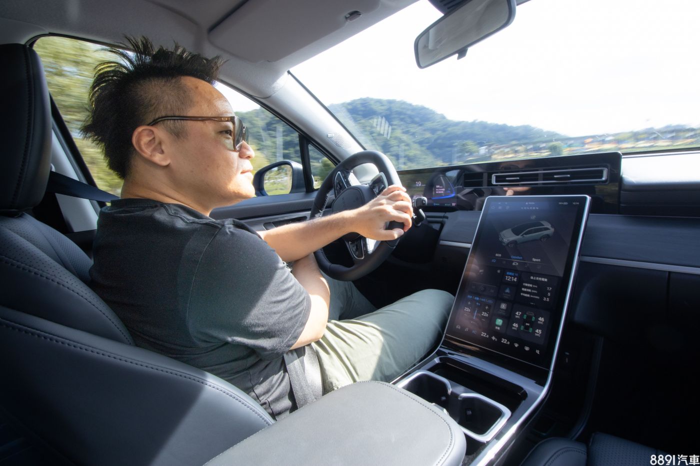 納智捷n7 LR長程版試駕 跑更遠、動態更穩-8891汽車