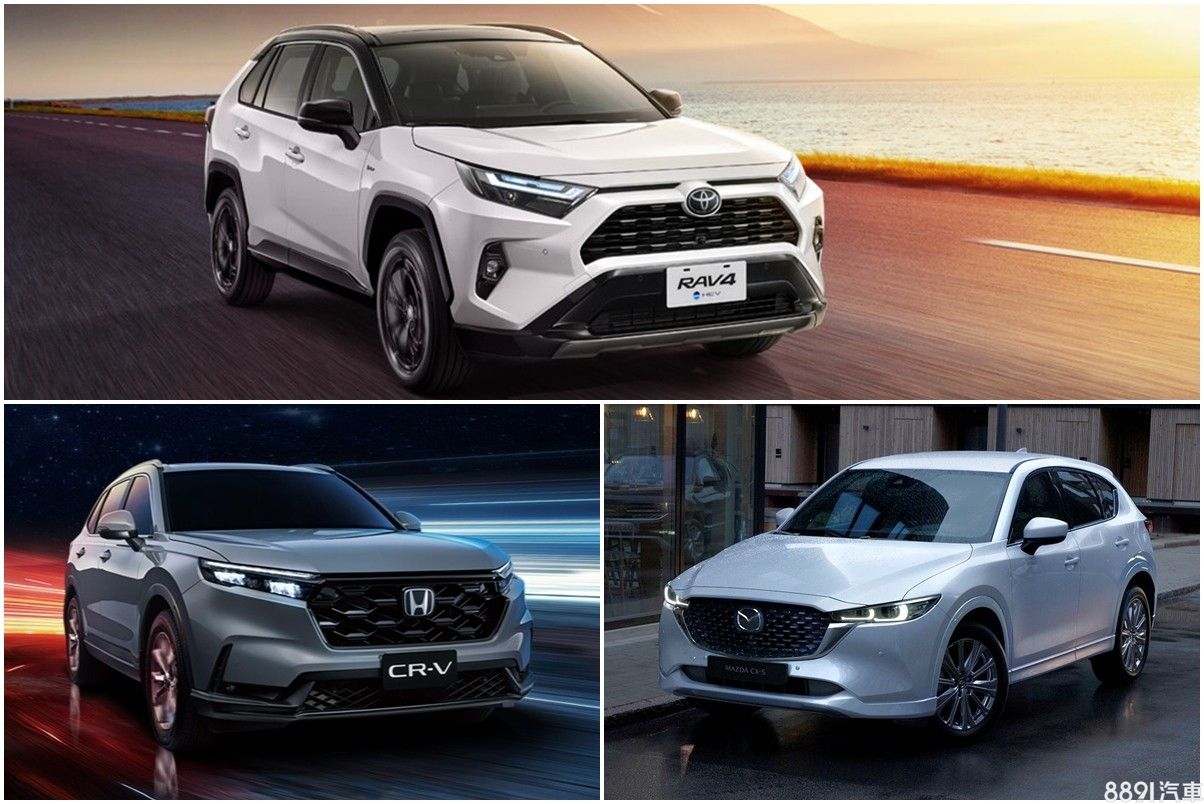 【百萬價位休旅車推薦】家庭用車首選！CX-5、CR-V、RAV4終極盤點 | 8891新車